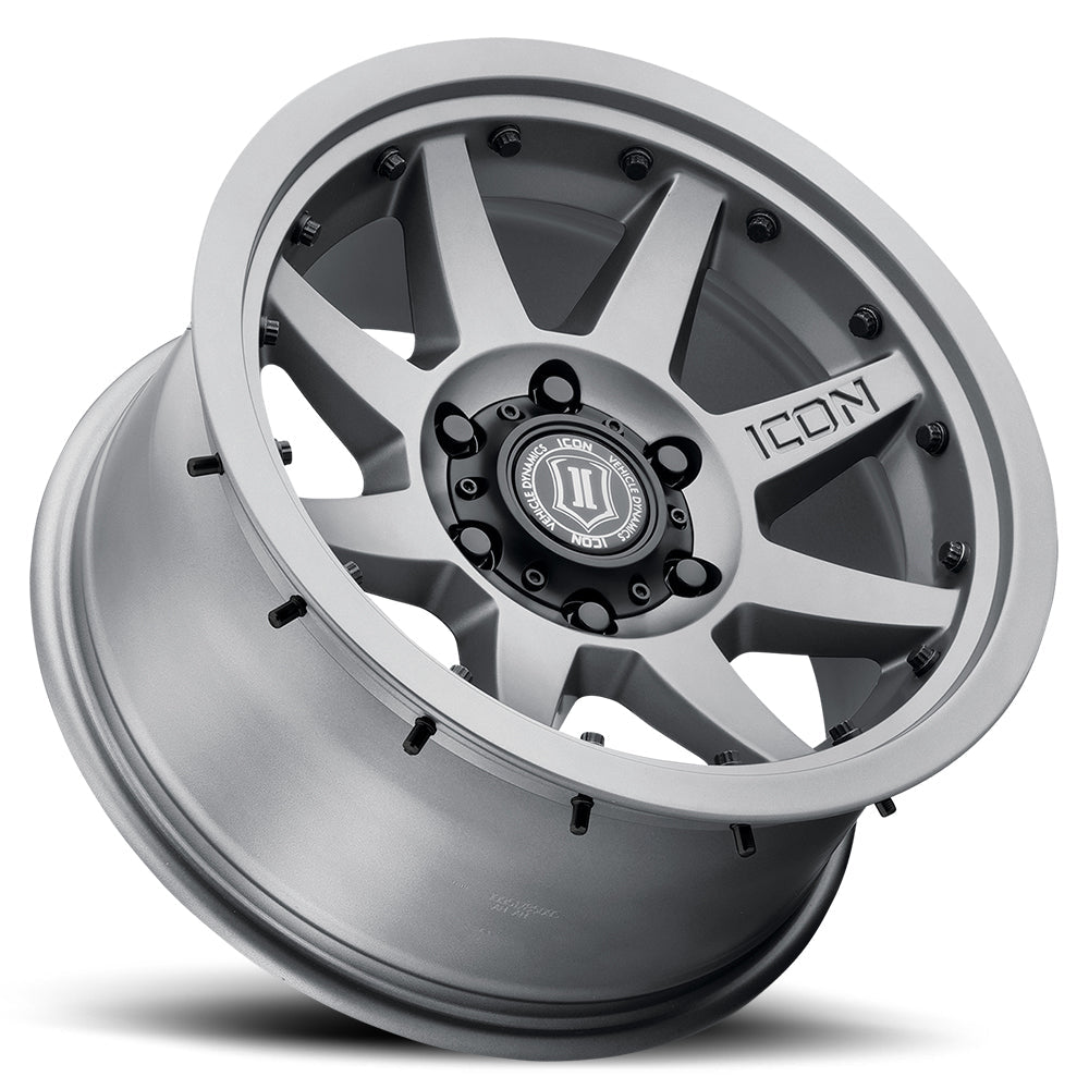 ICON Rebound PRO Jeep Wrangler JL Wheels - Titanium – Manna Vehicle ...